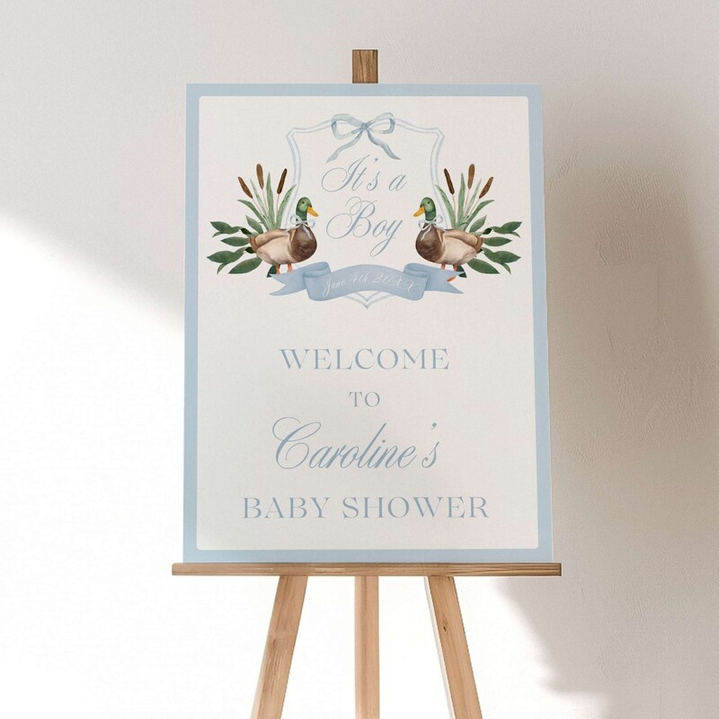 Mallard Duck Welcome Sign - Etsy