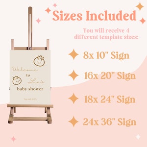 Little Dumpling Baby Shower Welcome Sign Template, Dim Sum Bao Theme ...