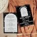 Witches Gone Amuck Bachelorette Invitation Itinerary Template - Etsy