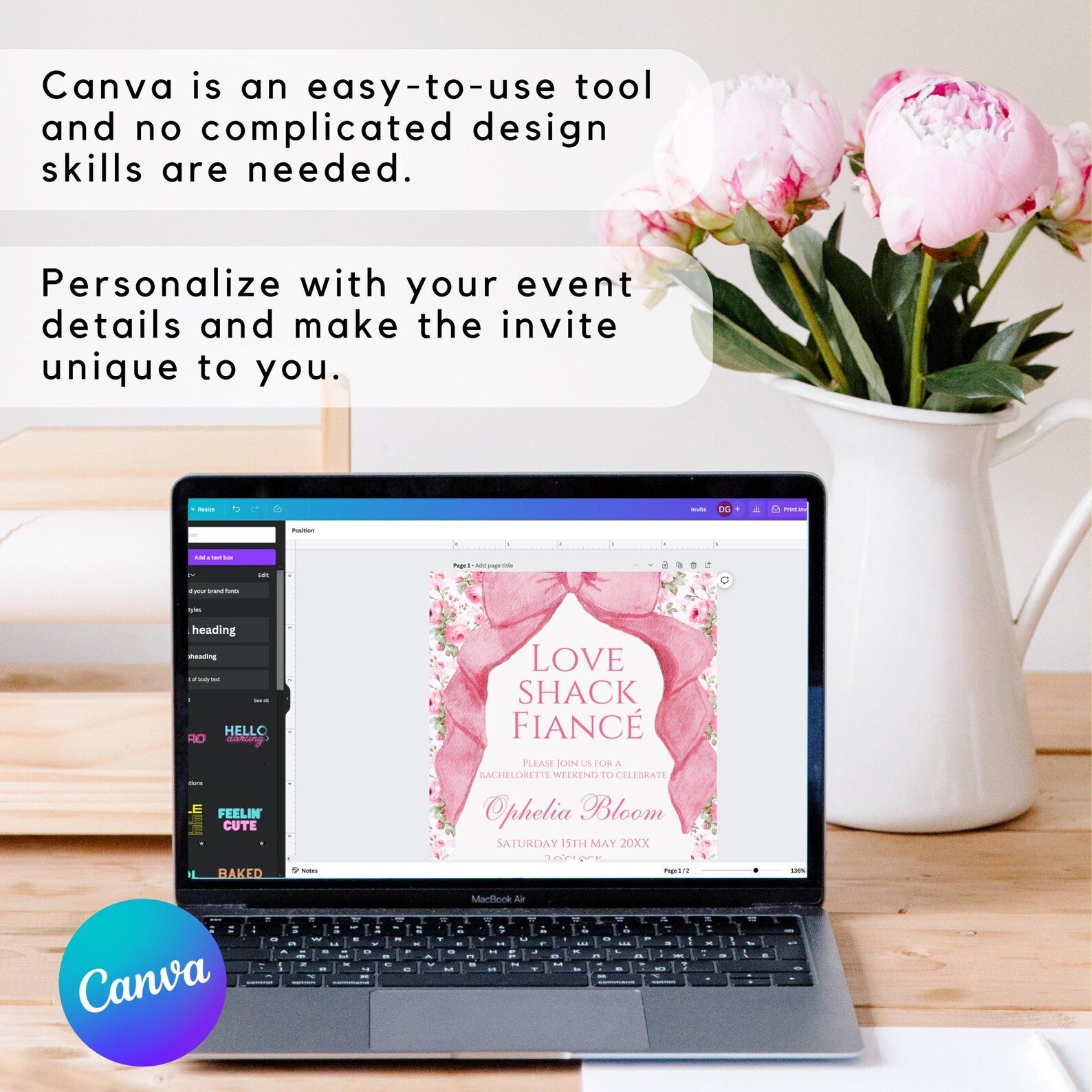 Love Shack Fiancé Bachelorette Invitation Itinerary, Love Shack Fancy ...