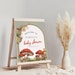 Cottagecore Mushroom Baby Shower Welcome Sign Template, Woodland Theme ...