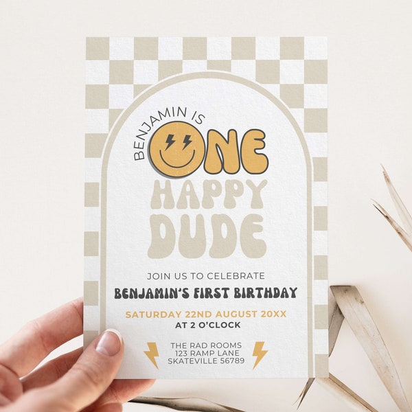 One Happy Dude Theme - Etsy