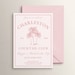 Charleston Bachelorette Invitation Itinerary, Cheers to Charleston ...