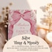 Love Shack Fancy One 1st Birthday Invitation Template, Rose Floral ...