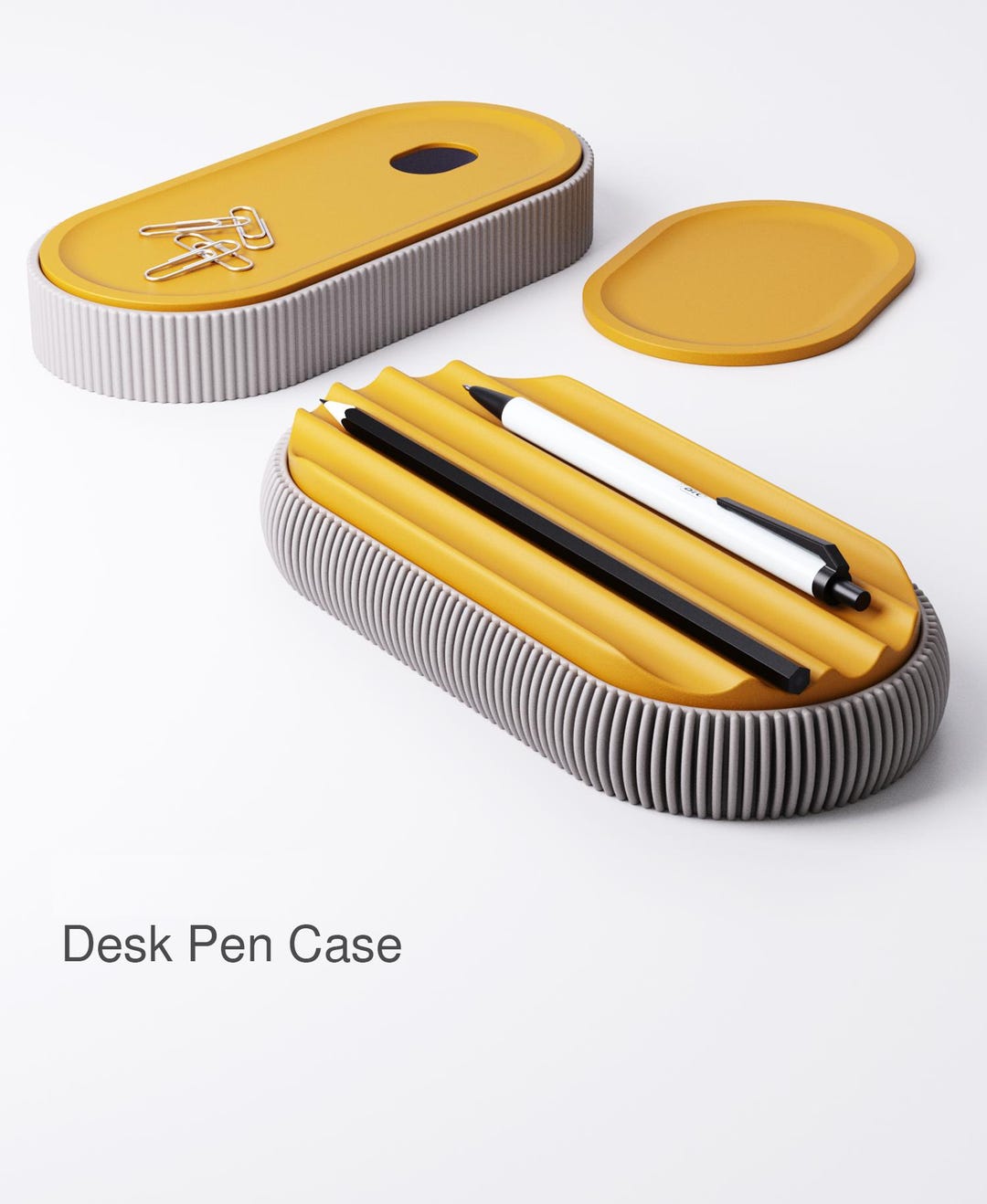 Desk Pen Case – Minimalist Sustainable PLA Organizer – 3D Printed - Etsy