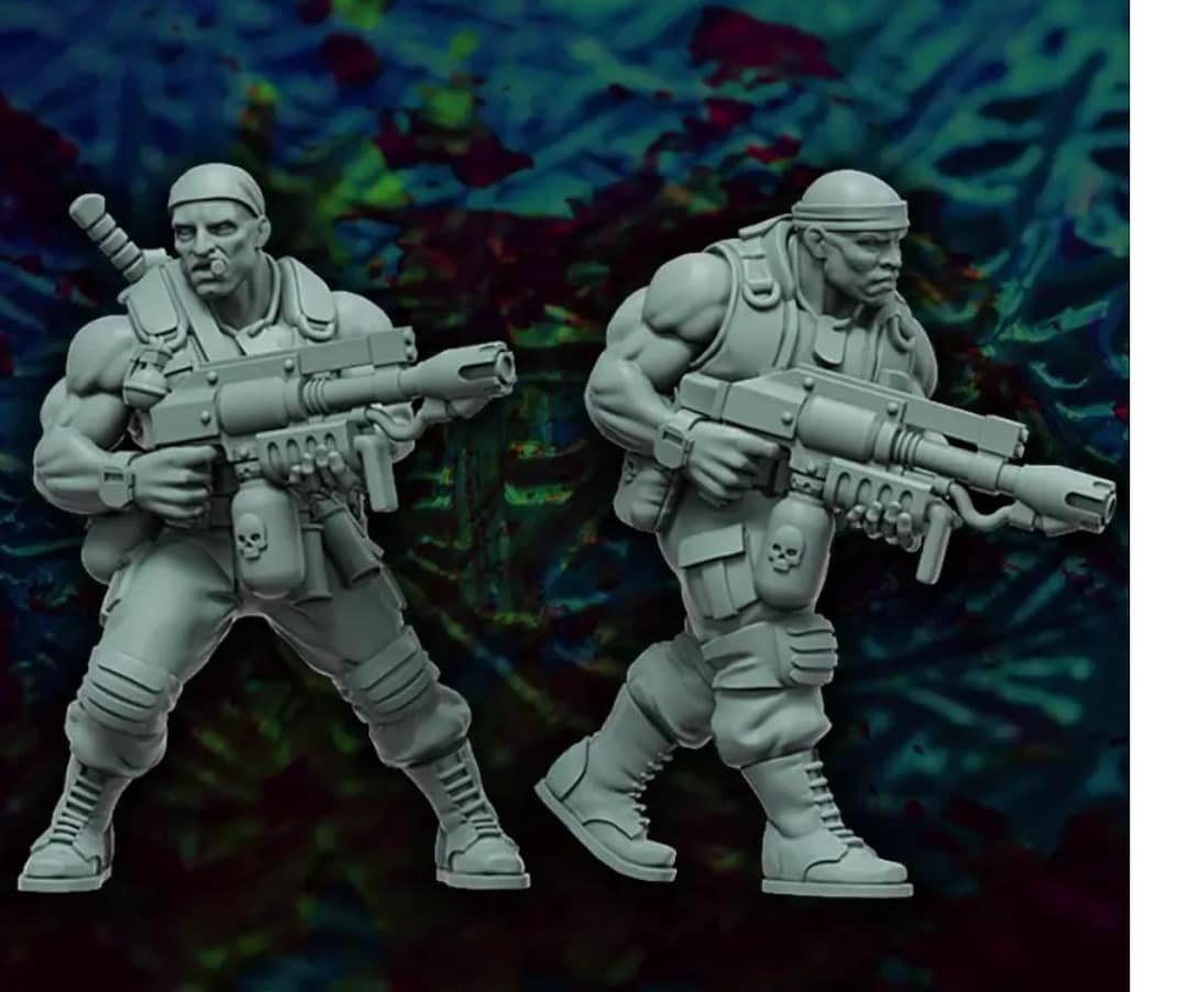 SPACENAM CATACHAN SQUAD - Etsy