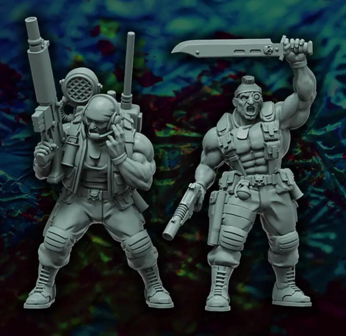 SPACENAM CATACHAN SQUAD - Etsy