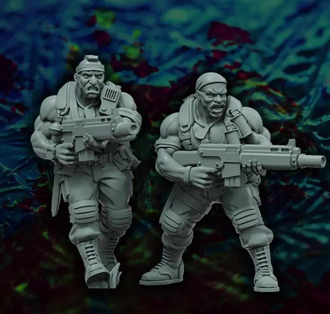 SPACENAM CATACHAN SQUAD - Etsy