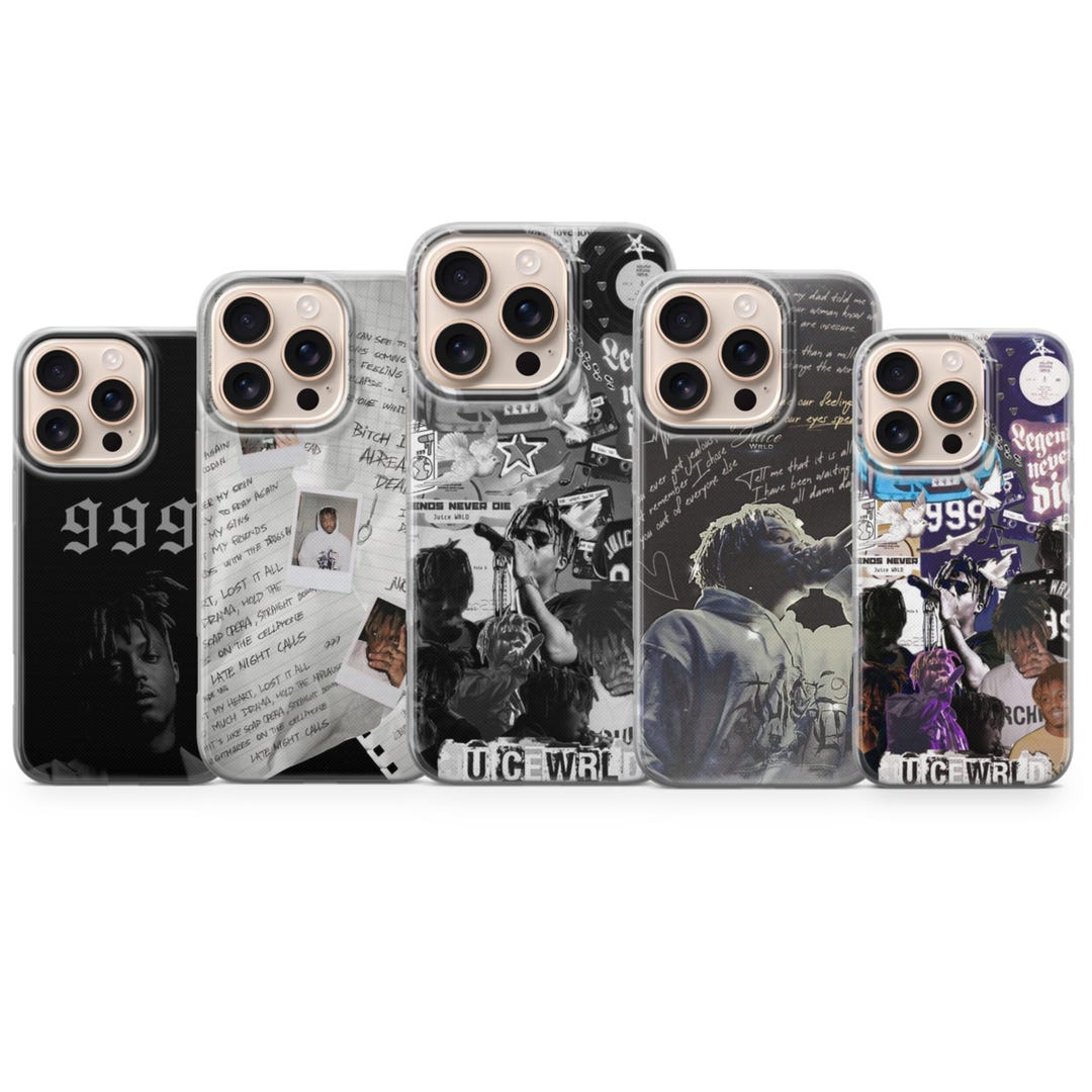 Juice WRLD Phone Case 999 Juice Wrld for iPhone 17pro, 16, 15, 14, 13 ...