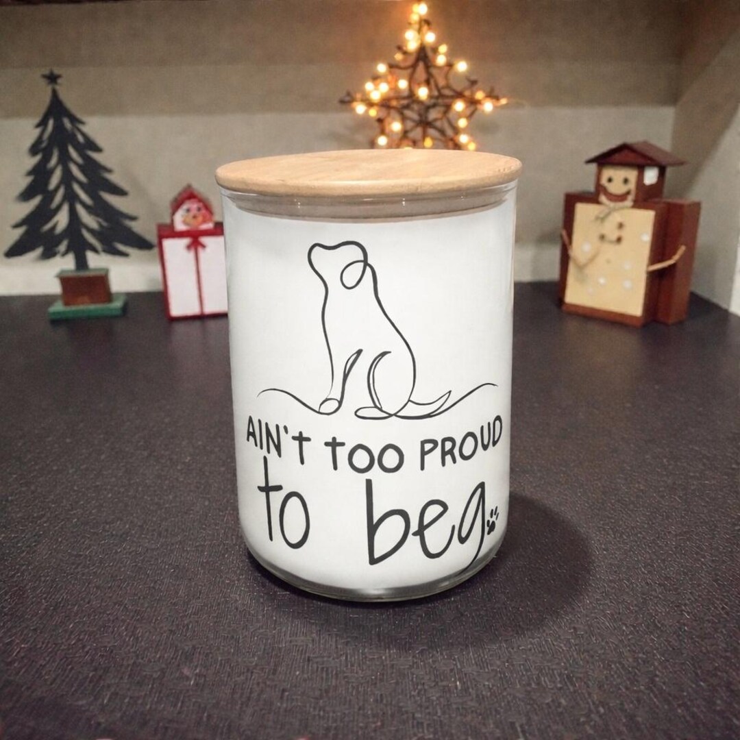 Personalized Dog Treat Jar – Custom Pet Gift for Dog Lovers - Etsy