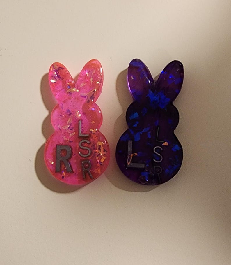 Easter Bunny Peep Personalized Matching Lead Xray Marker Set - Etsy