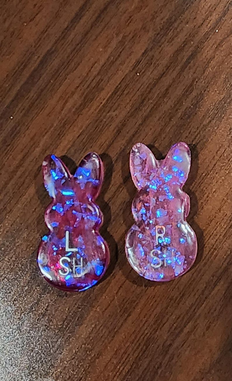 Easter Bunny Peep Personalized Matching Lead Xray Marker Set - Etsy