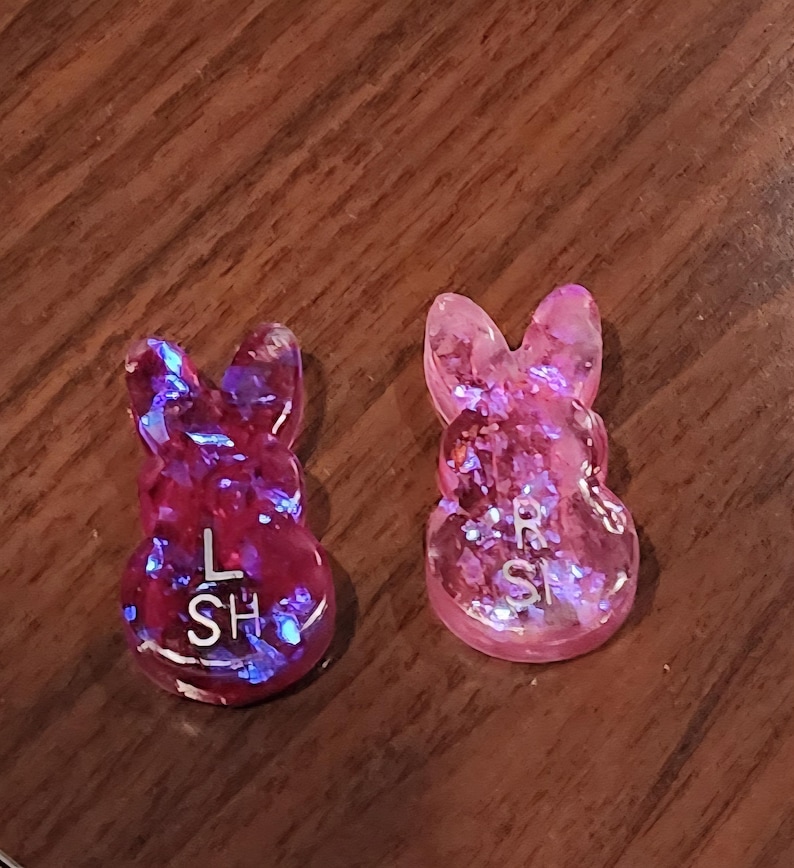 Easter Bunny Peep Personalized Matching Lead Xray Marker Set - Etsy