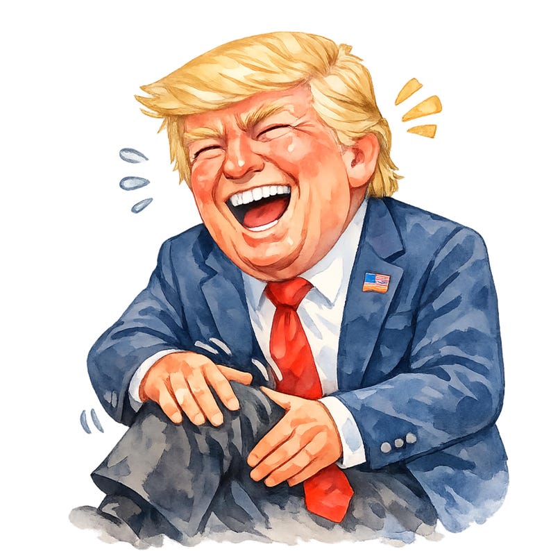 Donald Trump Watercolor Clipart – Expressive Illustrations (PNG, SVG ...