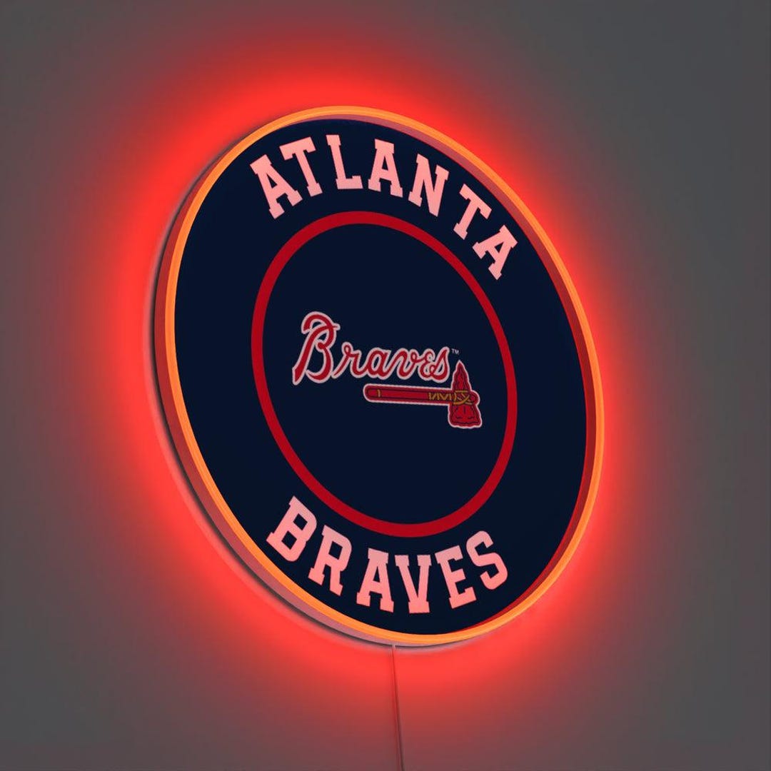 MLB Team Logo Neon LED Sign – Baseball Wall Decor - Etsy