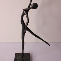 Dancer Art, Metal Art, Dancer Sculpture, Home Decor, Woman Dancing ...