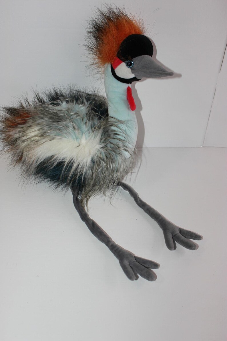 Douglas Nia African Crowned Crane Plush Stuffed Animal - Etsy Australia