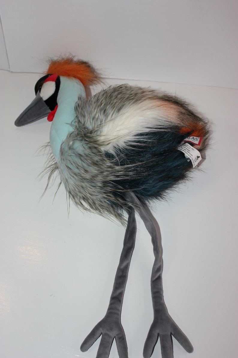 Douglas Nia African Crowned Crane Plush Stuffed Animal - Etsy Australia