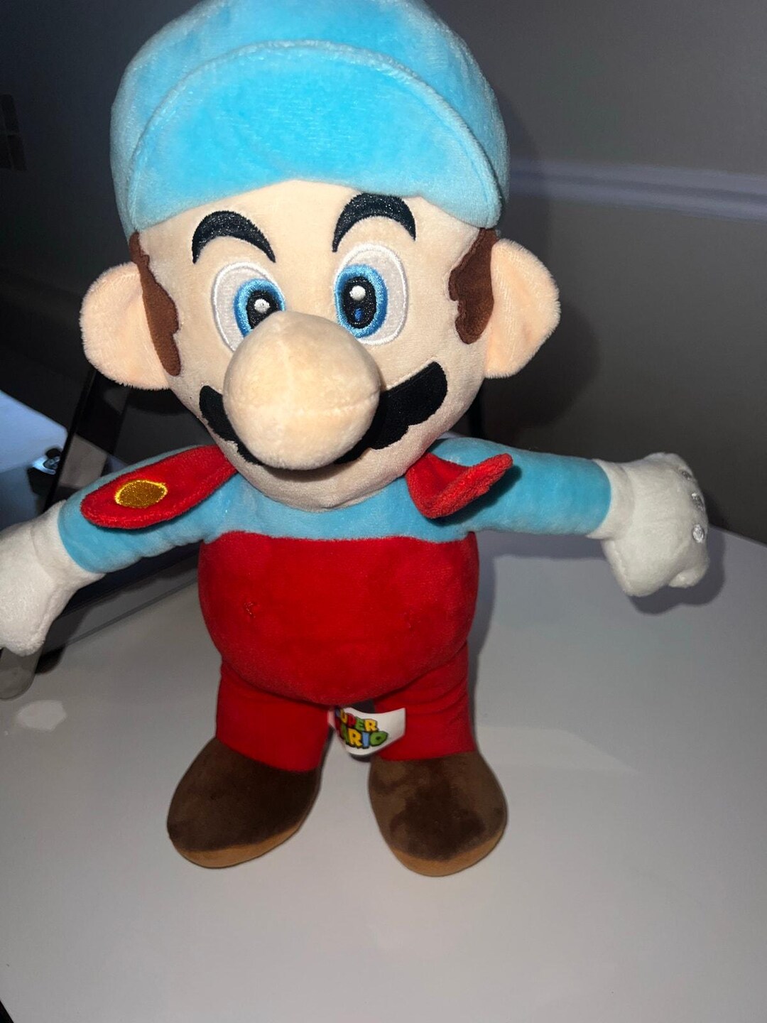 Nintendo, Official, Super Mario, Full Body, Soft Plush 16” Super Mario ...