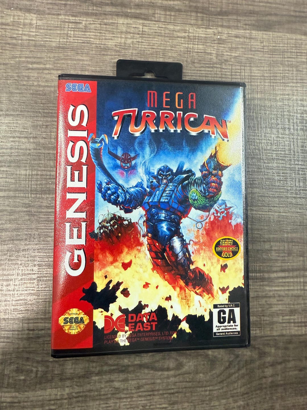Mega Turrican Game Case for Sega Genesis, Collector’s Case - Etsy