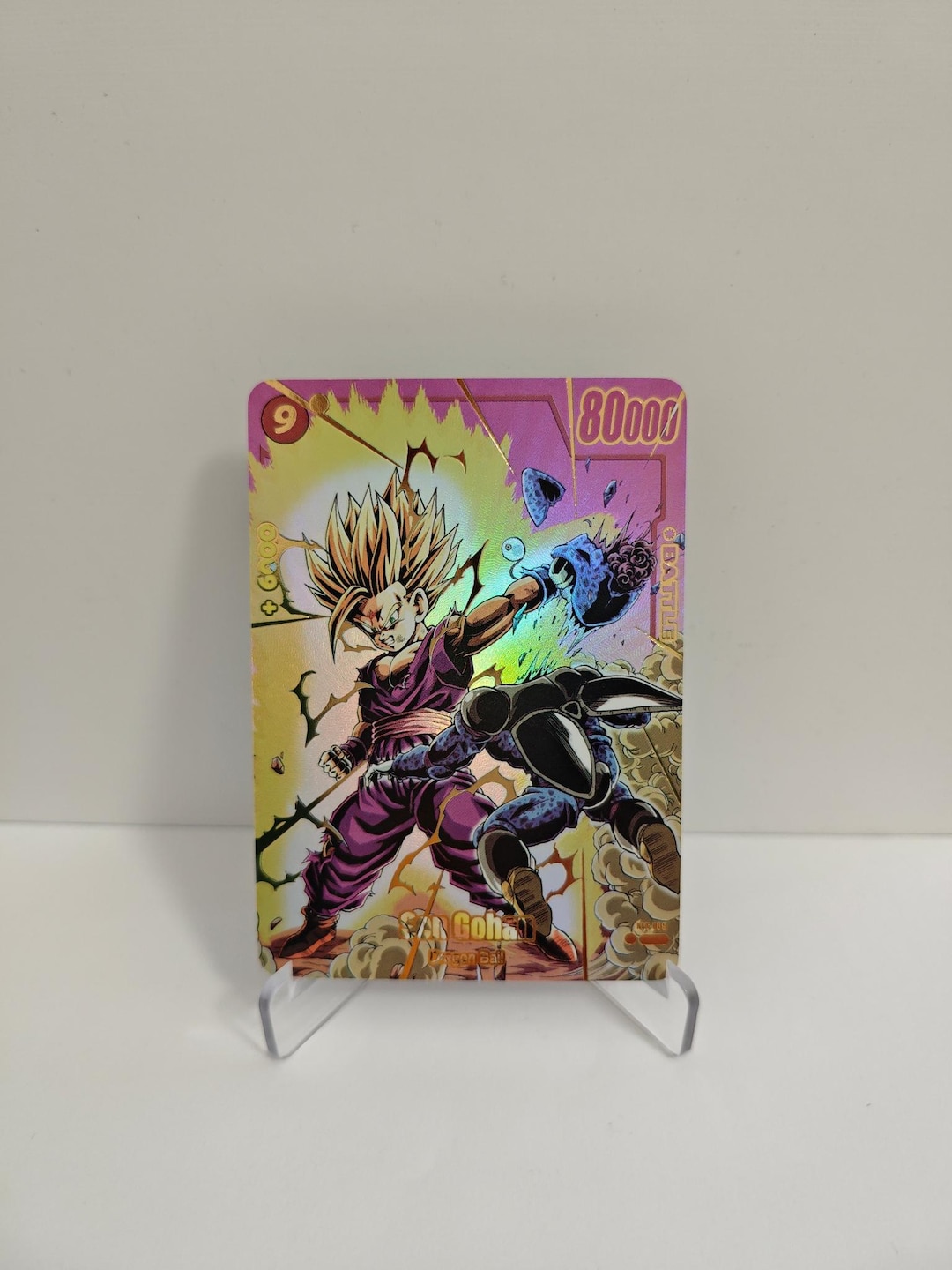 SS2 Son Gohan Vs Cell Junior Namek Gold Foil Custom Card - Etsy
