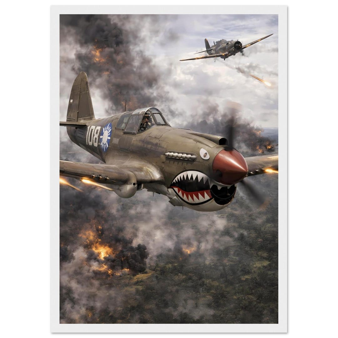 Curtiss P-40 Warhawk — the Flying Tigers, 1941–1942 Wings of Valour ...