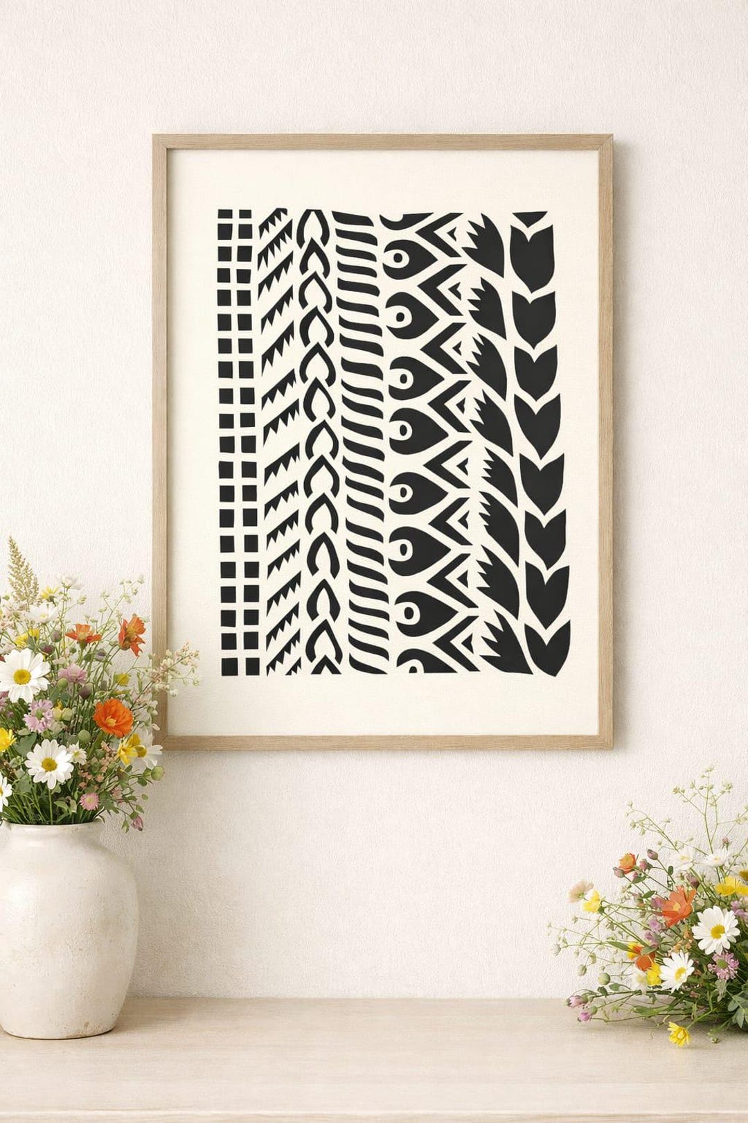 Weaving Black Model Papercut Digital File A3/A4 PDF/JPG - Etsy
