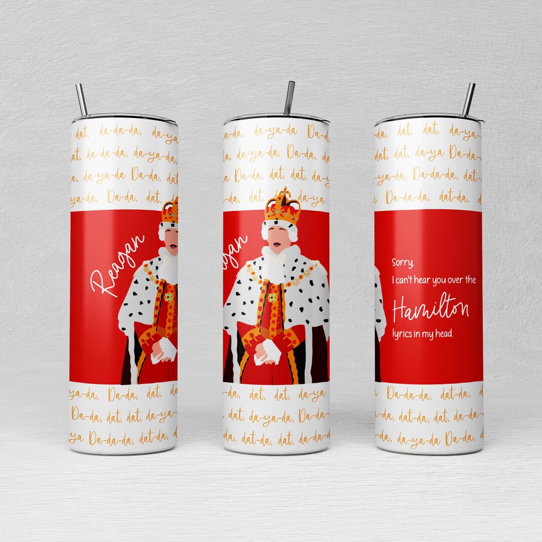 Alexander Hamilton 20oz Skinny Tumbler Sublimation Design Download ...