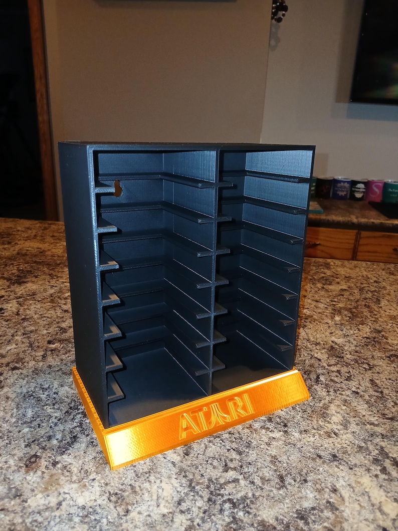 Atari 2600 Game Cartridge Holder - Video Game Storage Stand | 3D ...