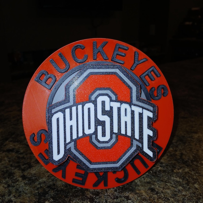 Ohio State 3d Printed Chain - Etsy Canada