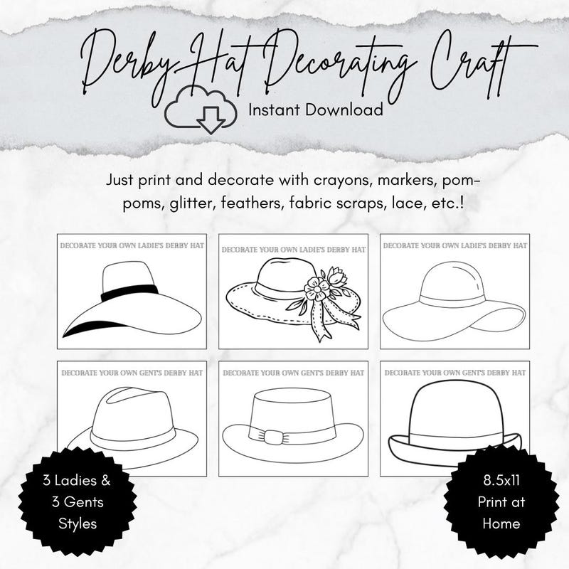 Derby Hats - Etsy