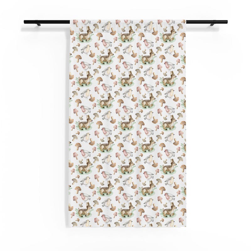 Sheer Curtain Animal - Etsy