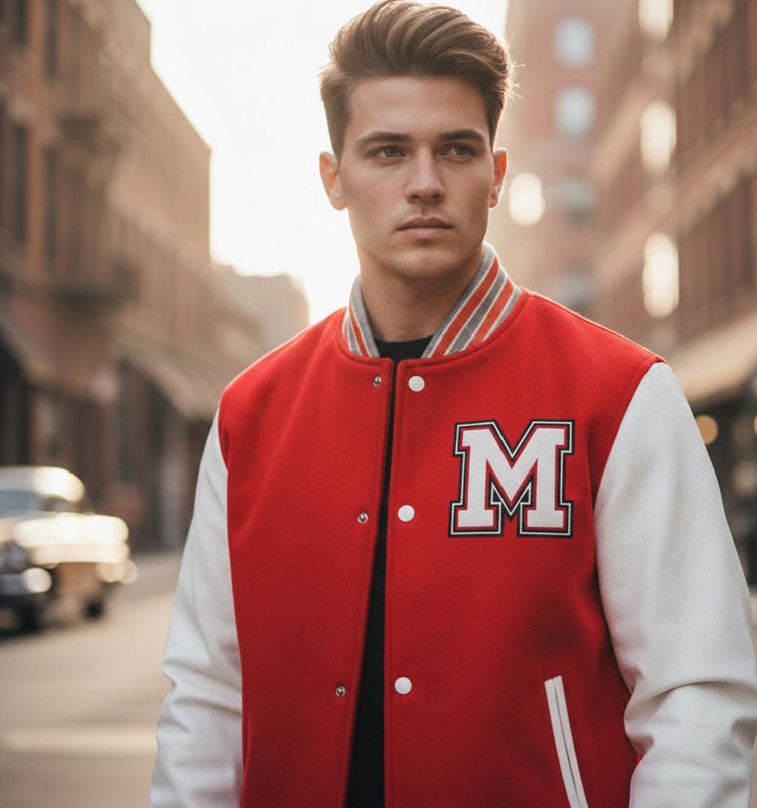 Customized Varsity Jacket.personalized Embroidery Letterman Jacket ...