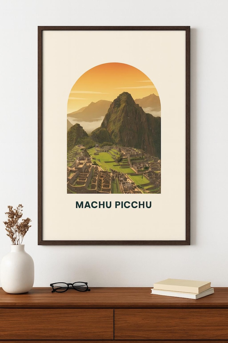 Machu Picchu Digital Print - Etsy