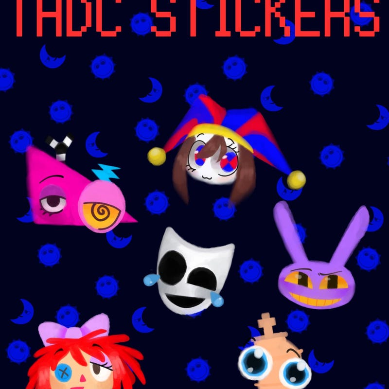 Tadc Stickers - Etsy