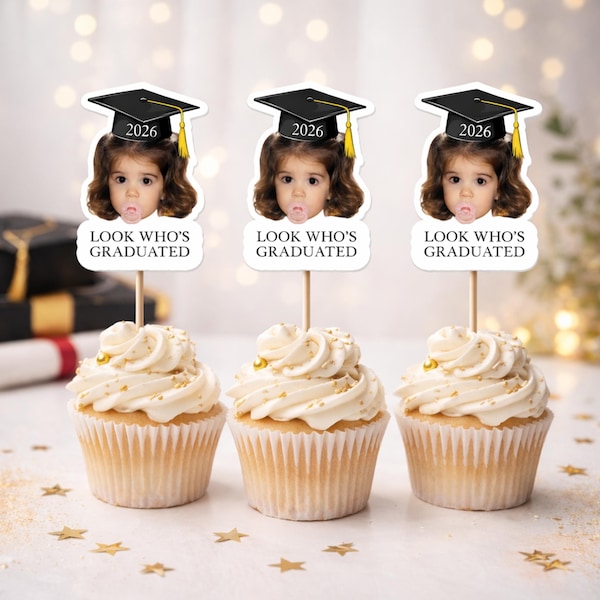 Custom Cupcake Toppers - Etsy