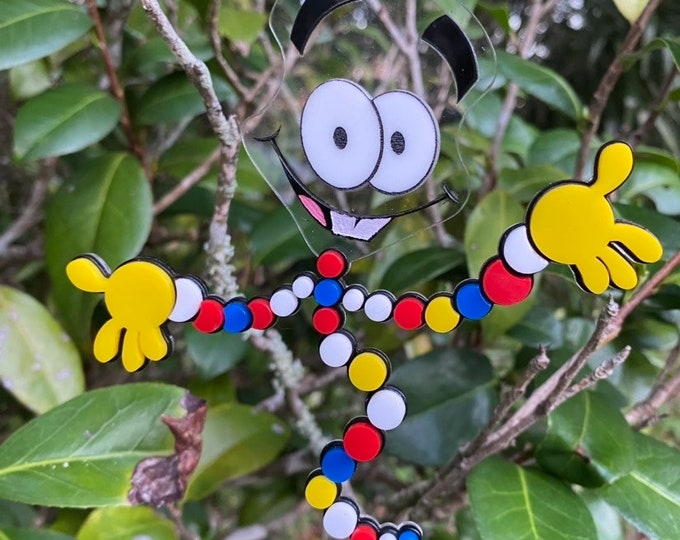 Laser Engraved Acrylic Mr. DNA Jurassic Park Christmas Ornament - Etsy