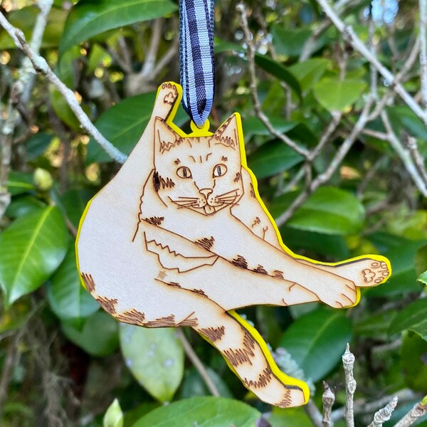 Cat Ornaments - Etsy