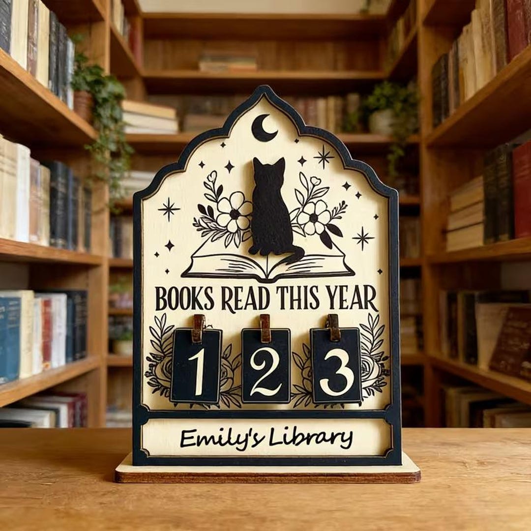 2D Flat - 2D Plane Printed Wooden Books Reader | Classic Multipurpose ...