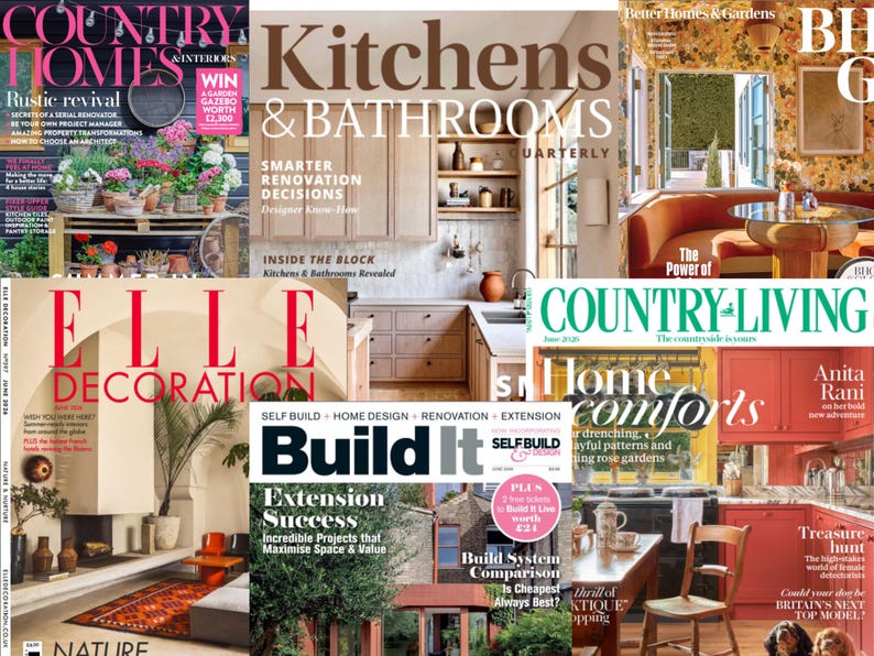 Home Design Magazine Bundle 2026 | House Beautiful, Livingetc (PDF ...