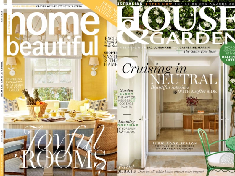 Home Design Magazine Bundle 2026 | House Beautiful, Livingetc (PDF ...