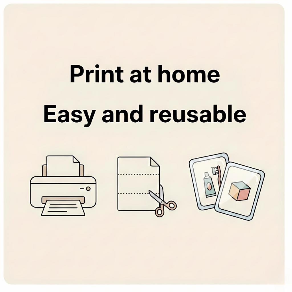 Visual Daily Routine Cards for Kids | 60 Calm & Structured Activities ...