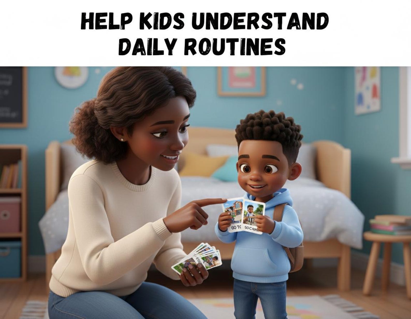 Visual Daily Routine Cards for Kids | 60 Calm & Structured Activities ...