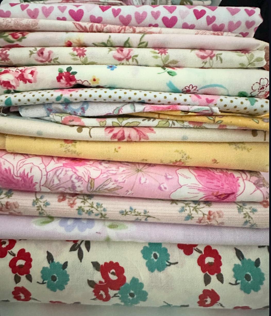 Fabric Pieces, Scrap Bag - Etsy