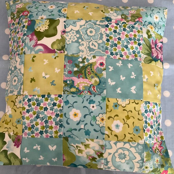 Patchwork Cushion - Etsy