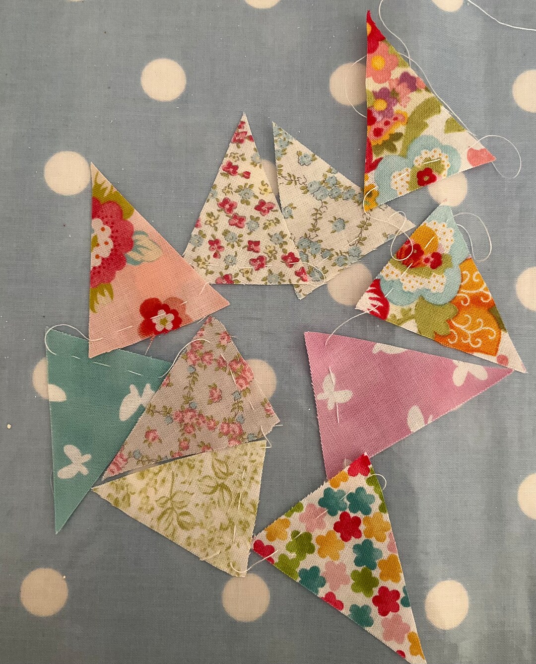 Teeny Tiny Mini Bunting, Banner, Flag, Pennant - Etsy UK