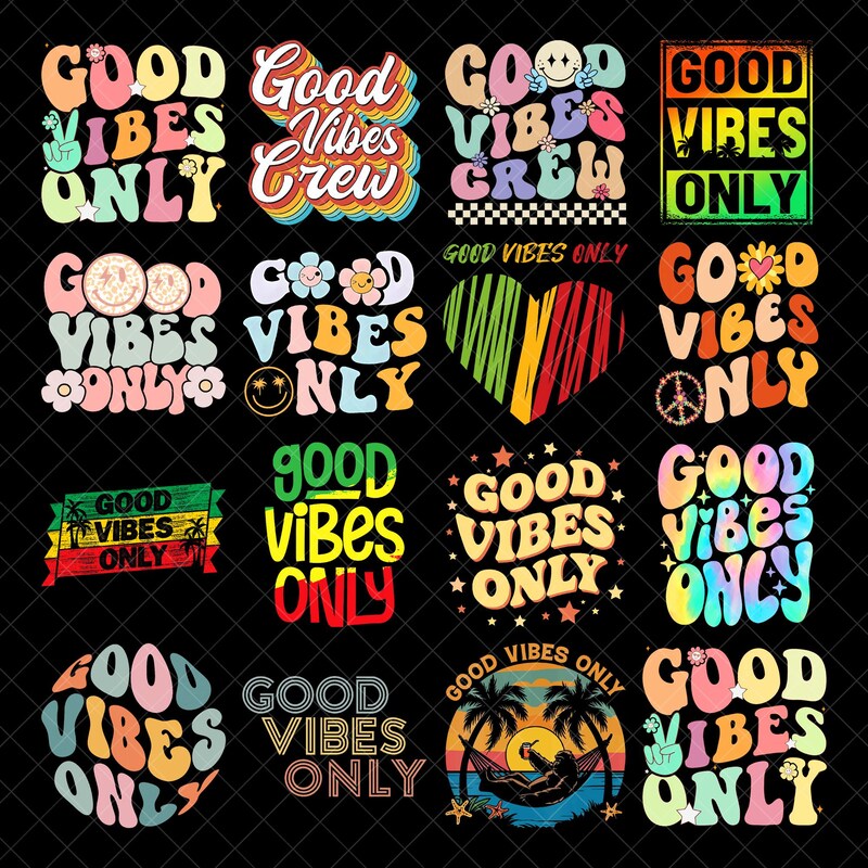 Good Vibes Only - Etsy