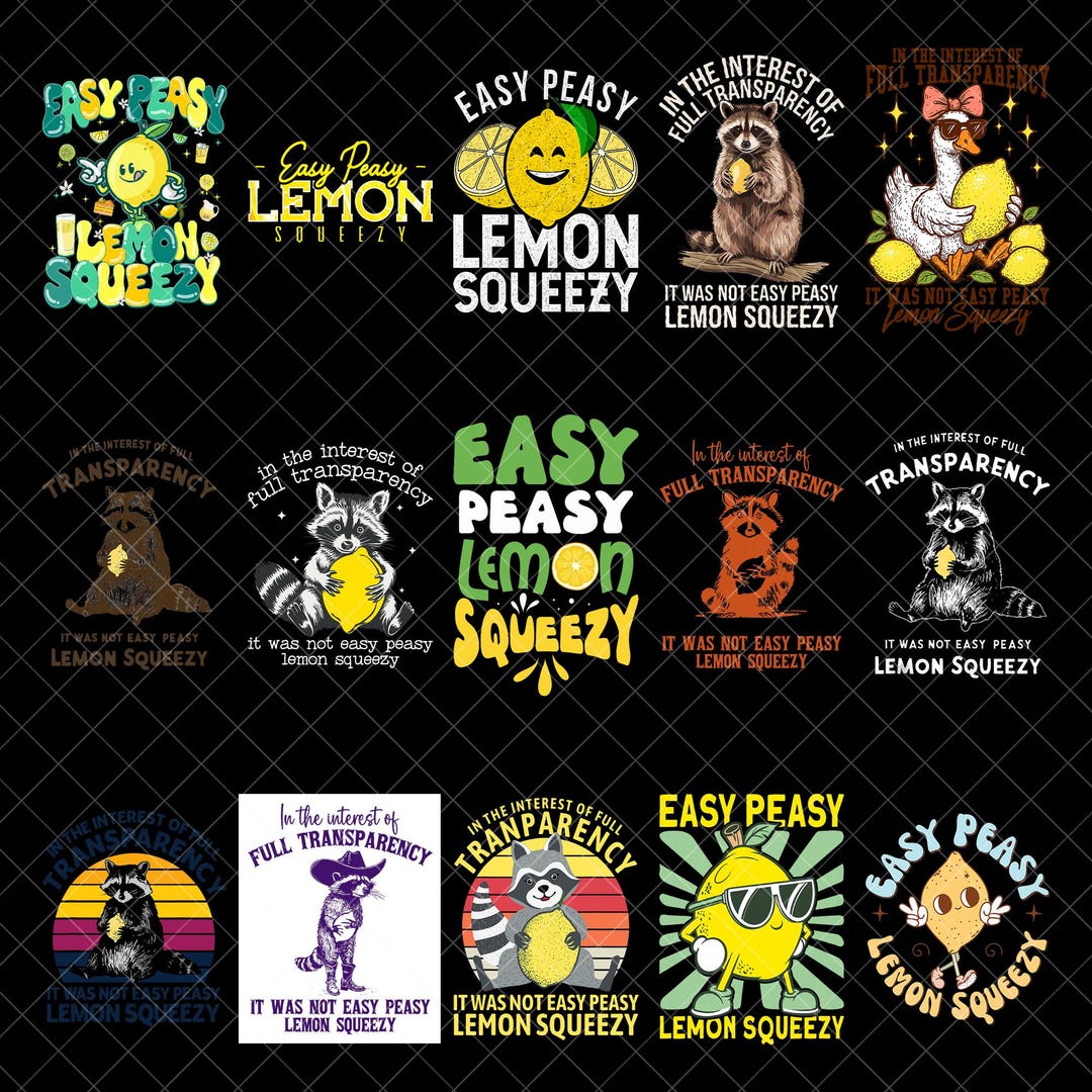 Lemon Squeezy Png Bundle, Lemon PNG, Girly Summer Shirt,funny Make ...