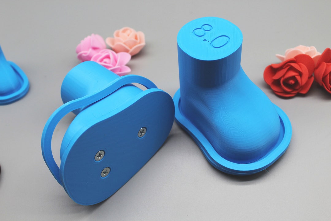 Shoe Molds Set 8cm, 3D Printed Shoe Mold Set, Shoe Dolls Craft Set ...