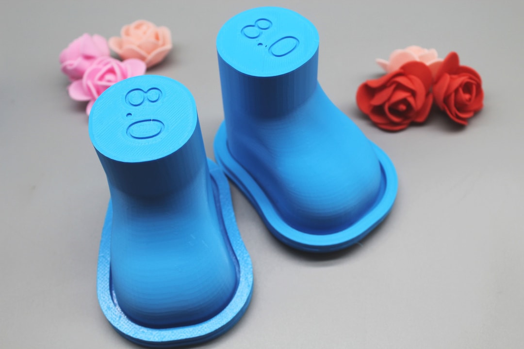 Shoe Molds Set 8cm, 3D Printed Shoe Mold Set, Shoe Dolls Craft Set, Dolls Accessories, Doll ...